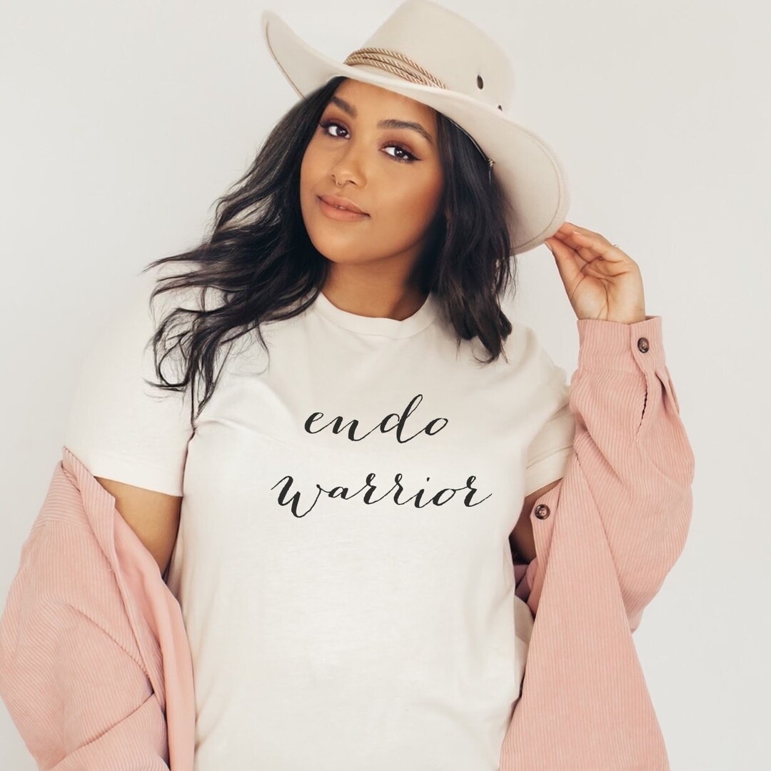 Endo Warrior Shirt Cute Endometriosis Awareness Tee Excision Surgery ...