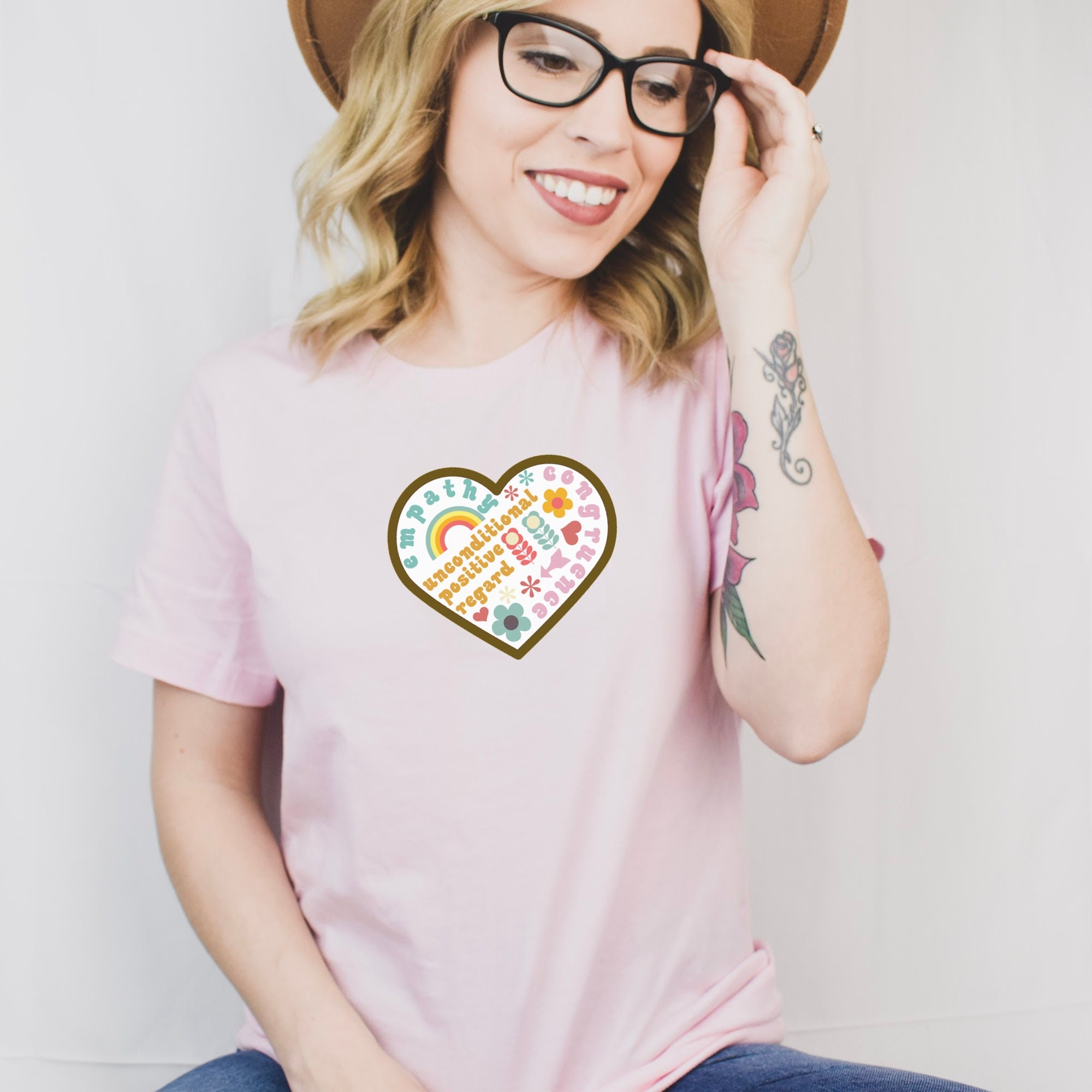 Carl Rogers Core Conditions T-shirt Person-centered Therapist - Etsy