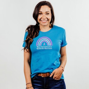 MCAS Awareness T-shirt Mast Cell Activation Syndrome Shirt With Cute ...