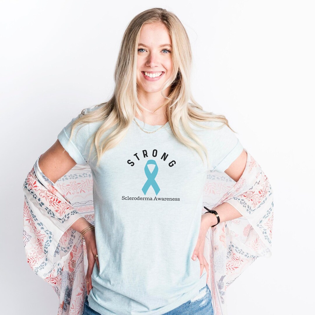 Scleroderma Awareness T-shirt; Systemic Sclerosis Shirt; Rare Disease ...