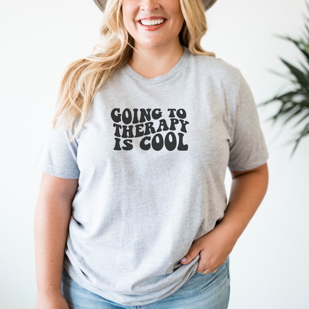 Therapy is Cool T-shirt; Mental Health Advocacy Shirt; Therapist T ...