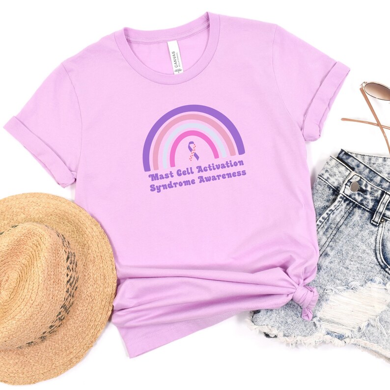 MCAS Awareness T-shirt Mast Cell Activation Syndrome Shirt - Etsy