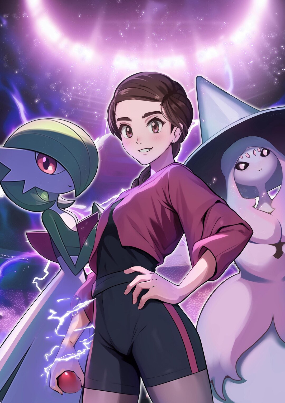 Custom Pokemon CARD Portrait, Pokemon Custom Couple Portrait,pokemon ...