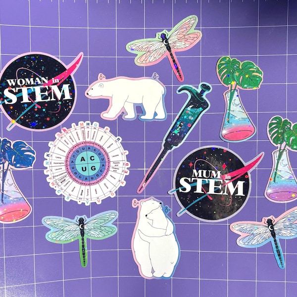 Science Sticker - Etsy