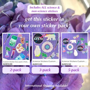 Codon Wheel Sticker | Holographic Science Sticker | Genetic Code Table ...