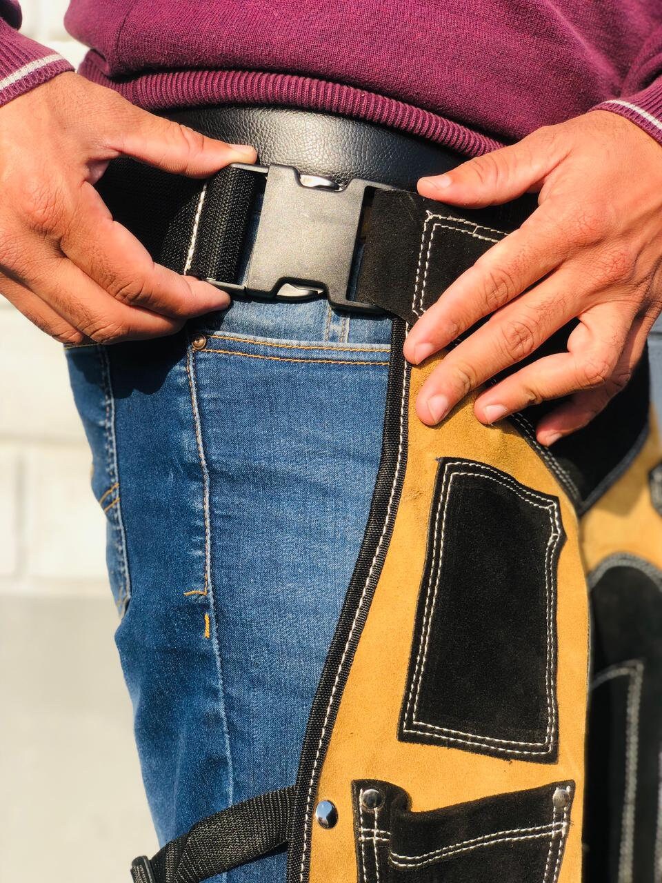 Handmade Suede Farrier Chaps-farrier Aprons-free Shipping - Etsy