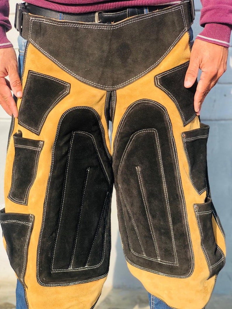 Handmade Suede Farrier Chaps-farrier Aprons-free Shipping - Etsy