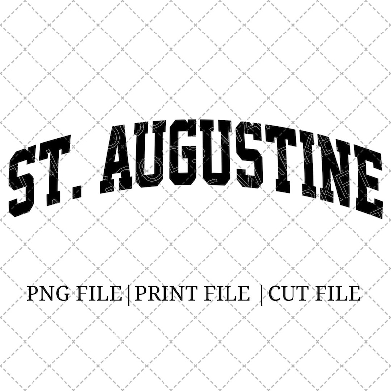 St Augustine PNG Digital Download - Florida SVG - Beach Cricut File ...