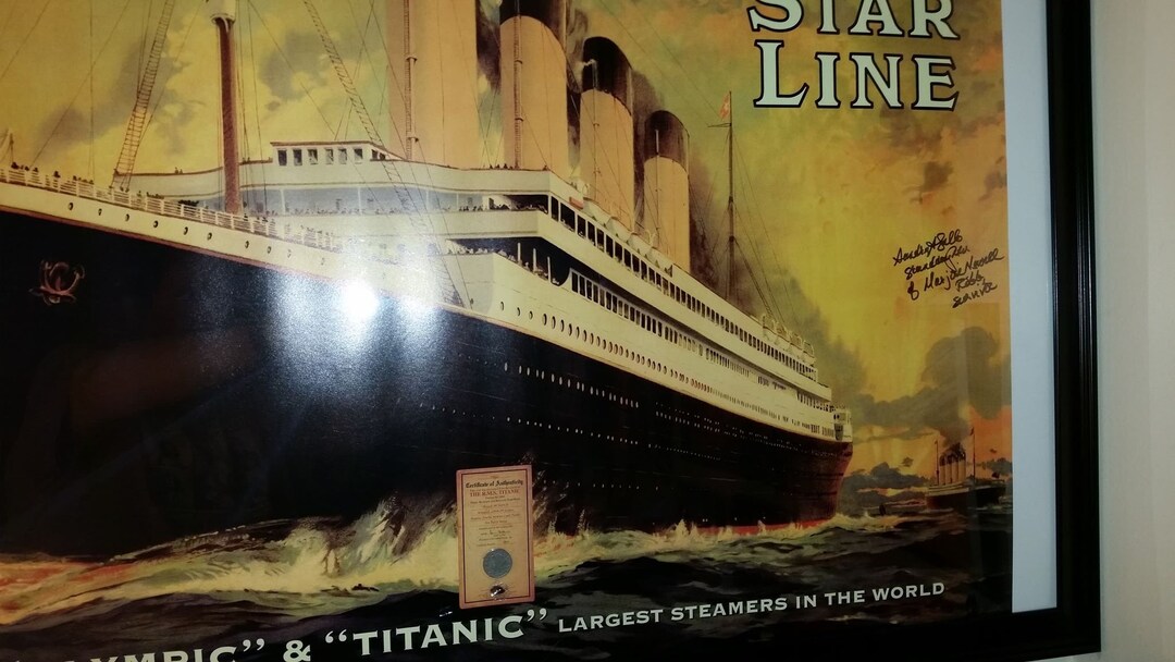 Titanic Poster - Etsy