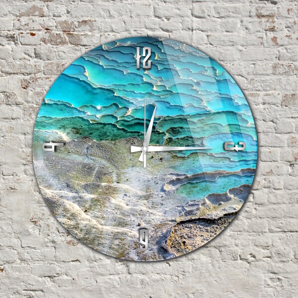 Sea Glass Clock - Etsy