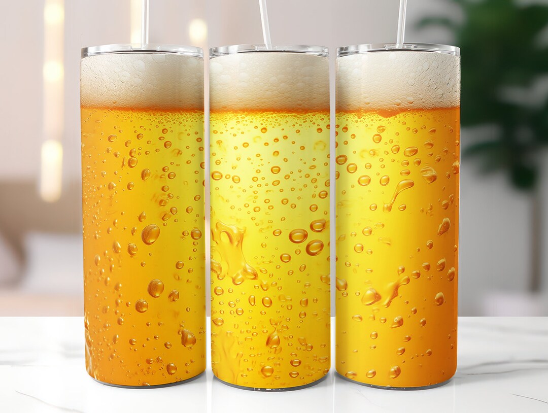 Beer Tumbler Wrap 3D, Funny Beer Tumbler Wrap for Men, Tumbler ...