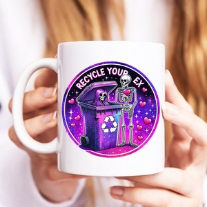 Recycle Your Ex PNG, Snarky Skeleton Clipart, Sarcastic Png, Ex ...