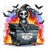 Everything is Fine Skeleton PNG, Snarky Skeleton Png, Sarcastic Png ...