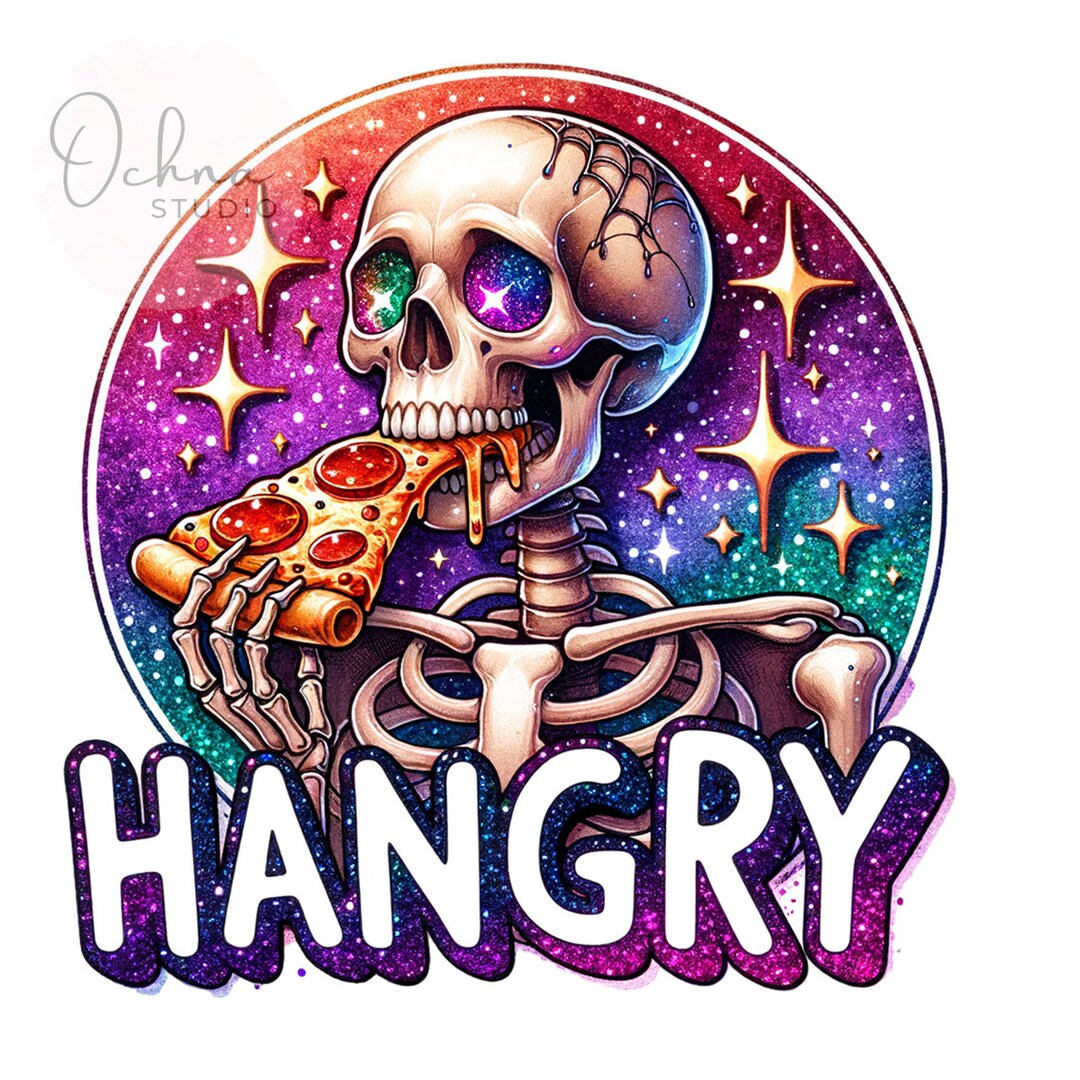 Hangry PNG, Hungry Snarky Skeleton PNG, Ramen Png, Skeleton Clipart ...