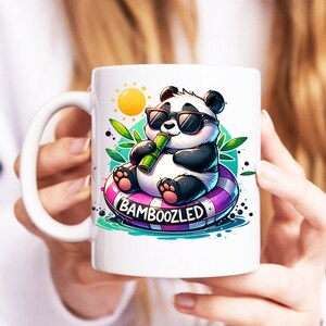 Cute Panda Clipart PNG, Bamboozled Panda Clipart, Funky Panda Png ...