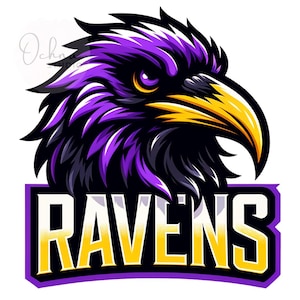 Ravens PNG, Sport Png, Game Day Png, RAVENS, Football Png, Retro Png ...