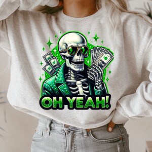 Oh Yeah PNG, Money Png, Grim Reaper Clipart, Sarcastic PNG, Snarky ...