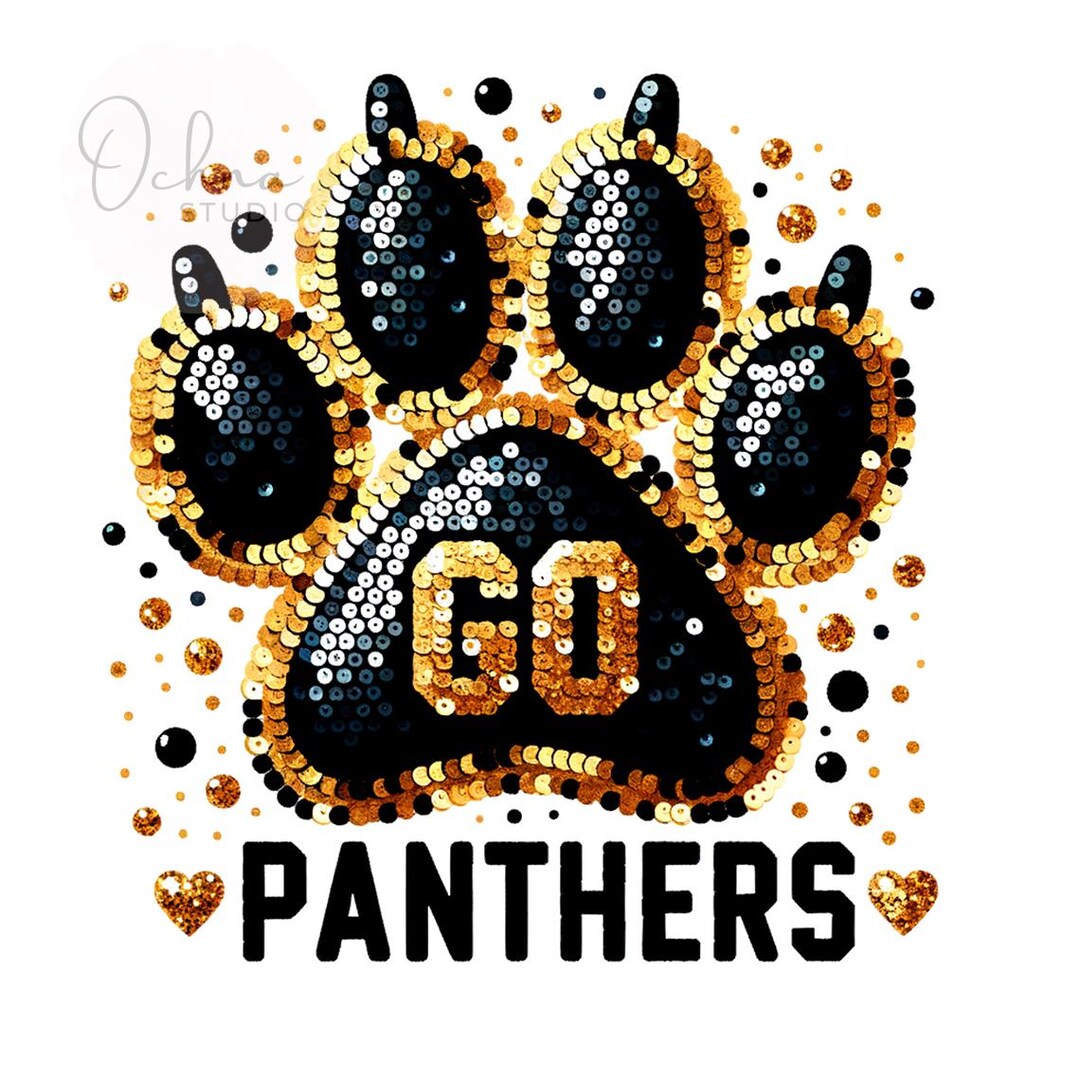 Go Panthers Png, Panthers PNG, Sport Png, Game Day Png, Football Png ...
