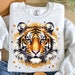 Tiger PNG, Sparkly Tiger, Tiger Face, Gold Tiger Png, Mascot Png ...