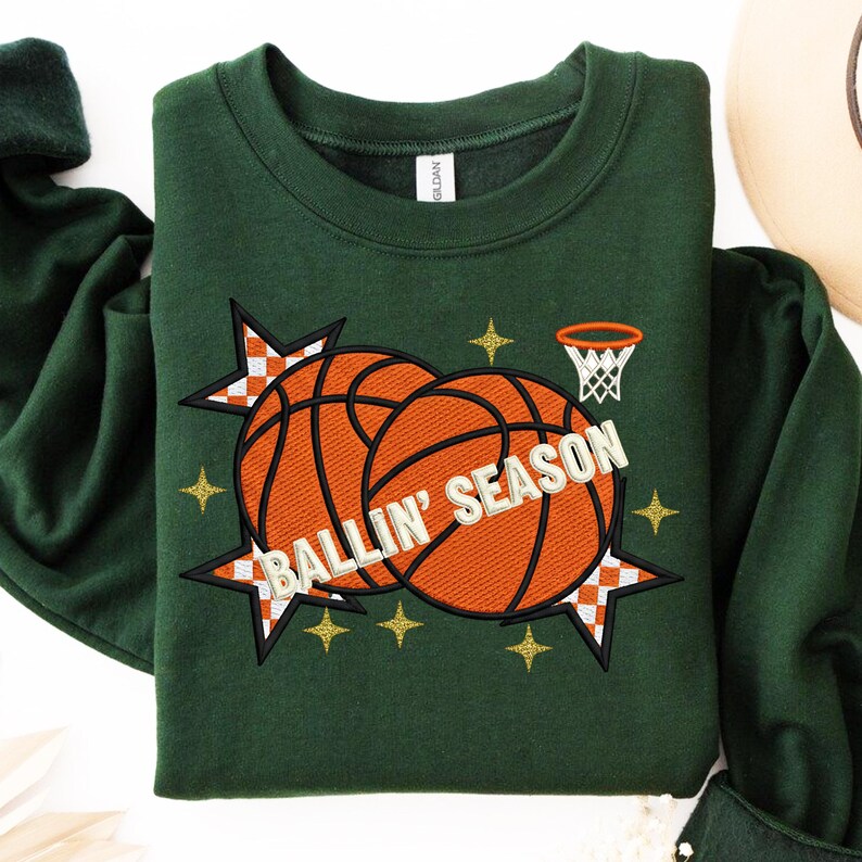 Ball is Life PNG, Sport Png, Game Day Png, Faux Yarn Basketball ...
