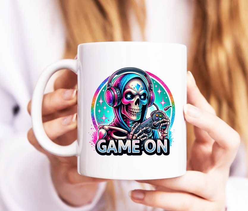 Game on PNG, Skeleton Gamer Clipart, Snarky Skeleton Clipart, Gaming ...