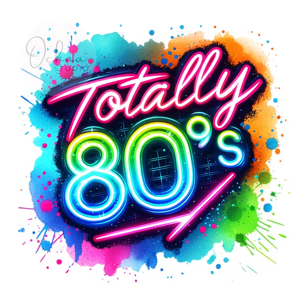 Neon 80s - Etsy