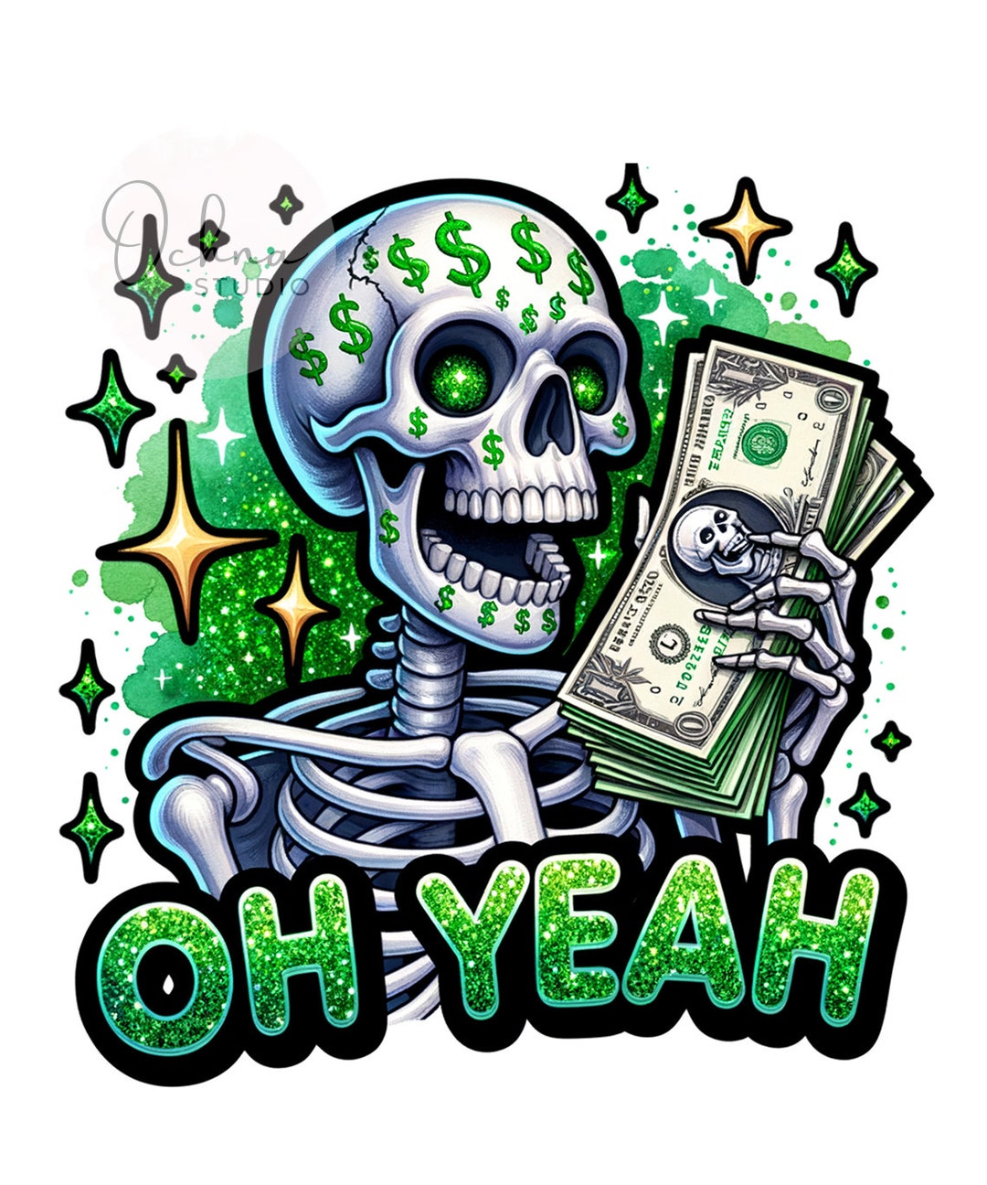 Oh Yeah PNG, Money Png, Grim Reaper Clipart, Money Bill PNG, Snarky ...