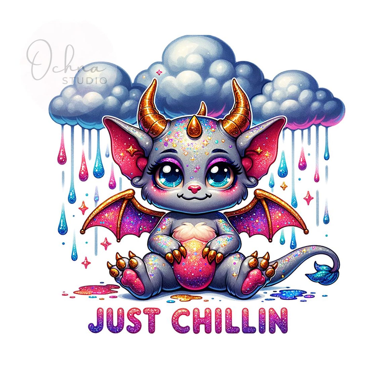 Gargoyle Just Chillin PNG, Cute Gargoyle Png, Funny Gargoyle Clipart ...