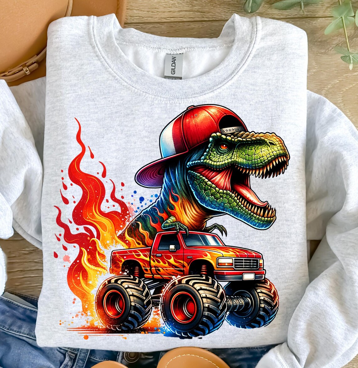 Bruh PNG, T Rex Monster Truck, T-rex Png, Dino, Dinosaur Png, Monster ...
