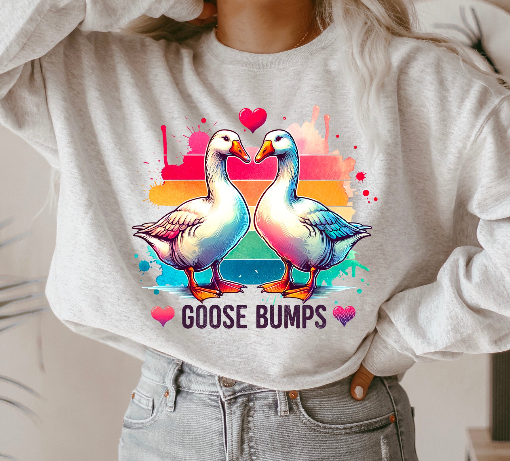 Goosebumps PNG, Goose Bumps Clipart, Retro Geese Png, Goose Bumps ...