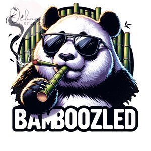 Cute Panda Clipart PNG, Bamboozled Panda Clipart, Funky Panda Png ...