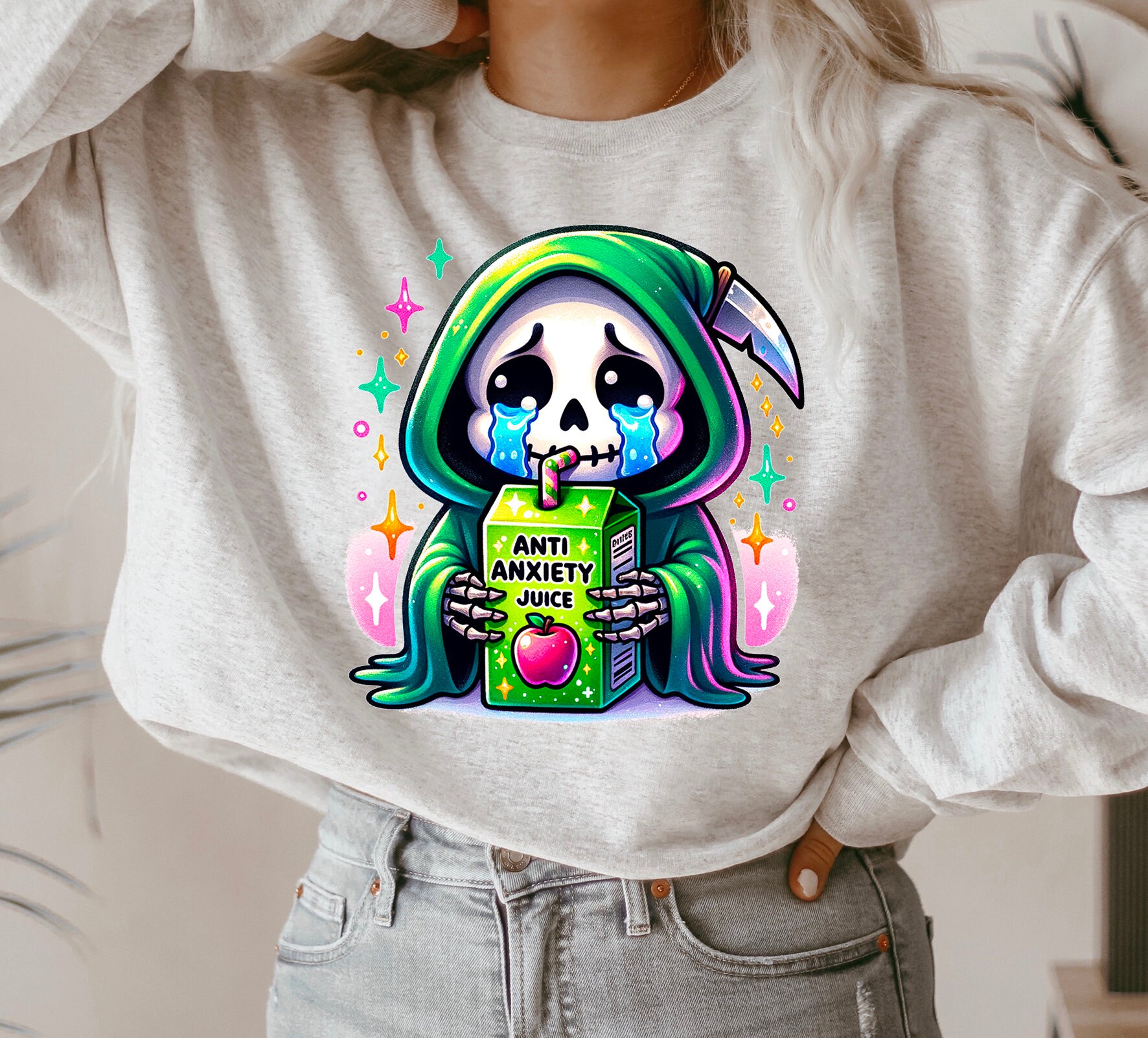 Anti Anxiety Juice PNG, Anxiety Skeleton Sublimation, Antisocial Png ...
