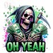 Oh Yeah PNG, Money Png, Grim Reaper Clipart, Money Bill PNG, Snarky ...