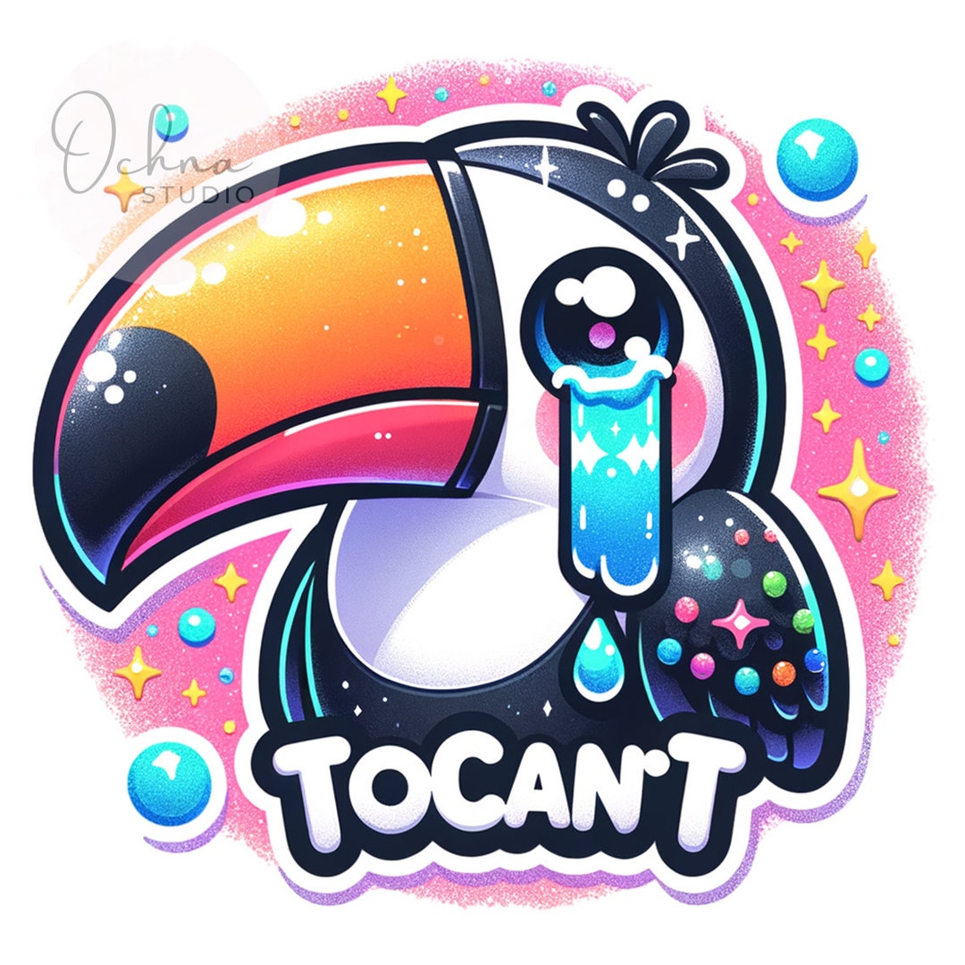 Toucan't PNG, Toucan Clipart, Sad Tropical Bird, Awareness, Depressed ...