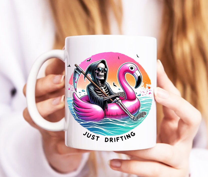 Just Drifting PNG, Summer Alien Clipart, Flamingo Float Png, Sarcastic ...