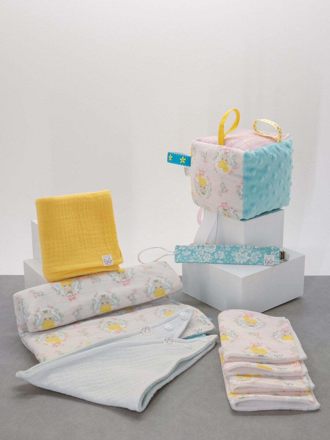 My First Set – Lost Children | Handmade Baby Gift Set | Blanket, Bib ...