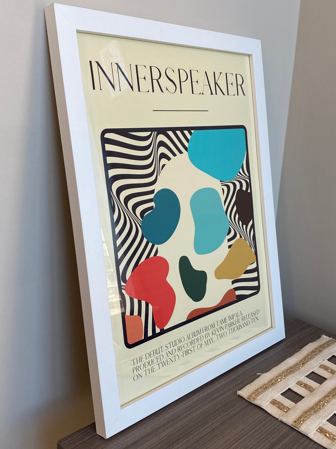 Tame Impala Poster Innerspeaker Album Psychedelic Modern Wall Art 12 X ...