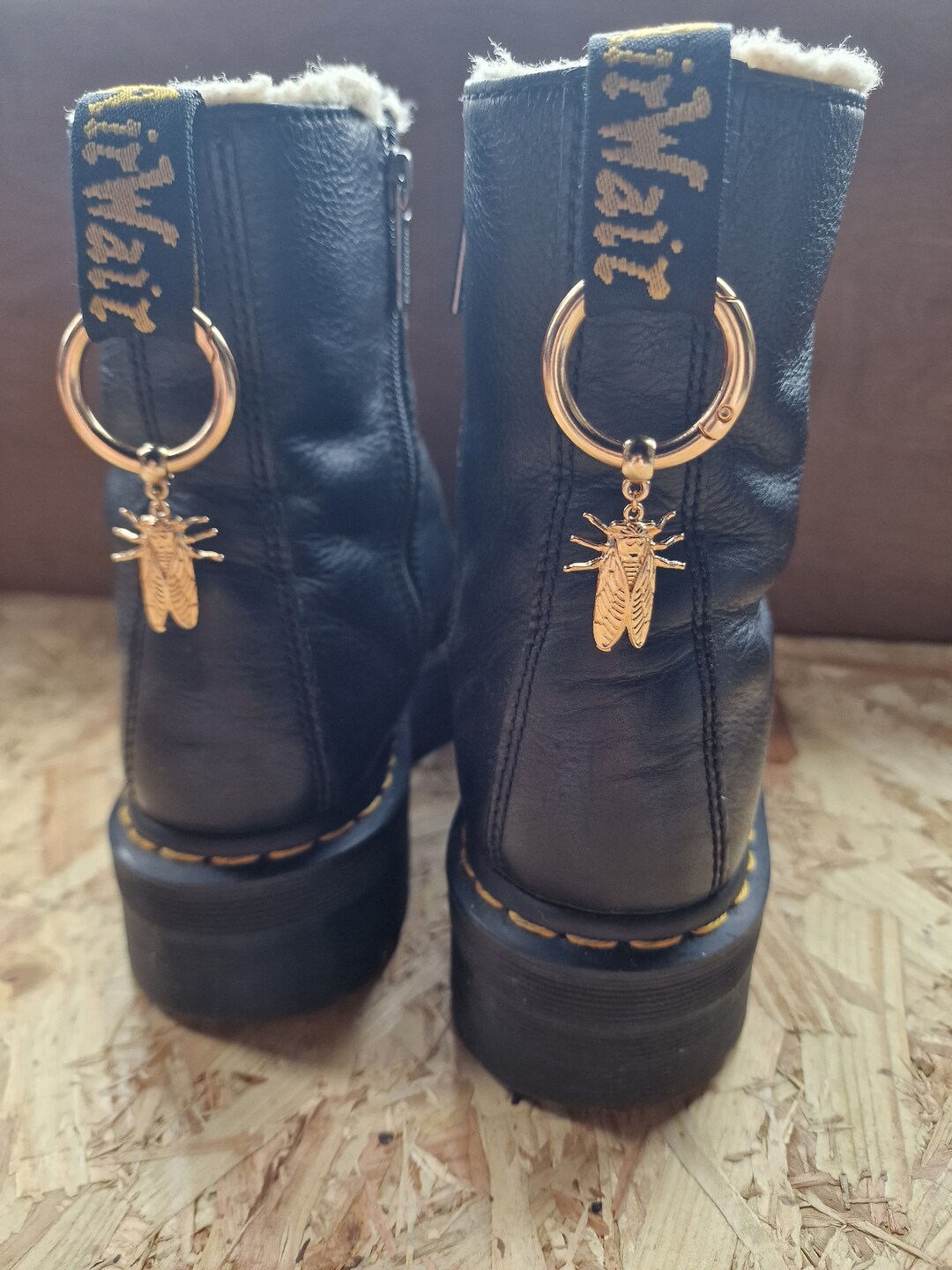 Cicada Boot Charms, Bugs, Insects Boot Charms,dr Marten Boot Charms. - Etsy