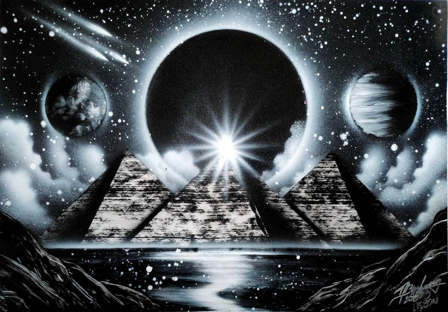 Space Art Spray Paint