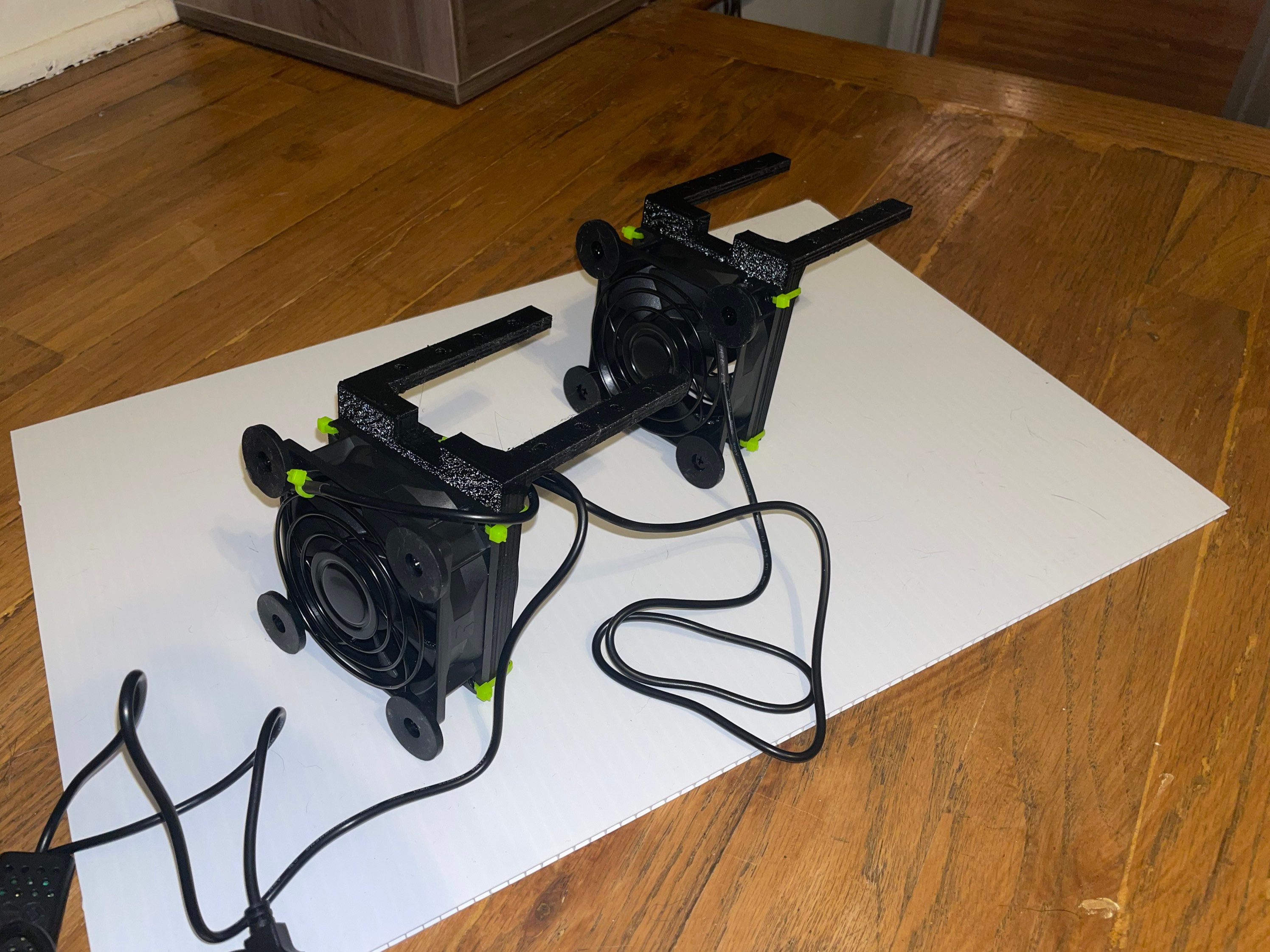 80 Mm Computer Vent Fan Set With 3D Printed Mounts - Etsy
