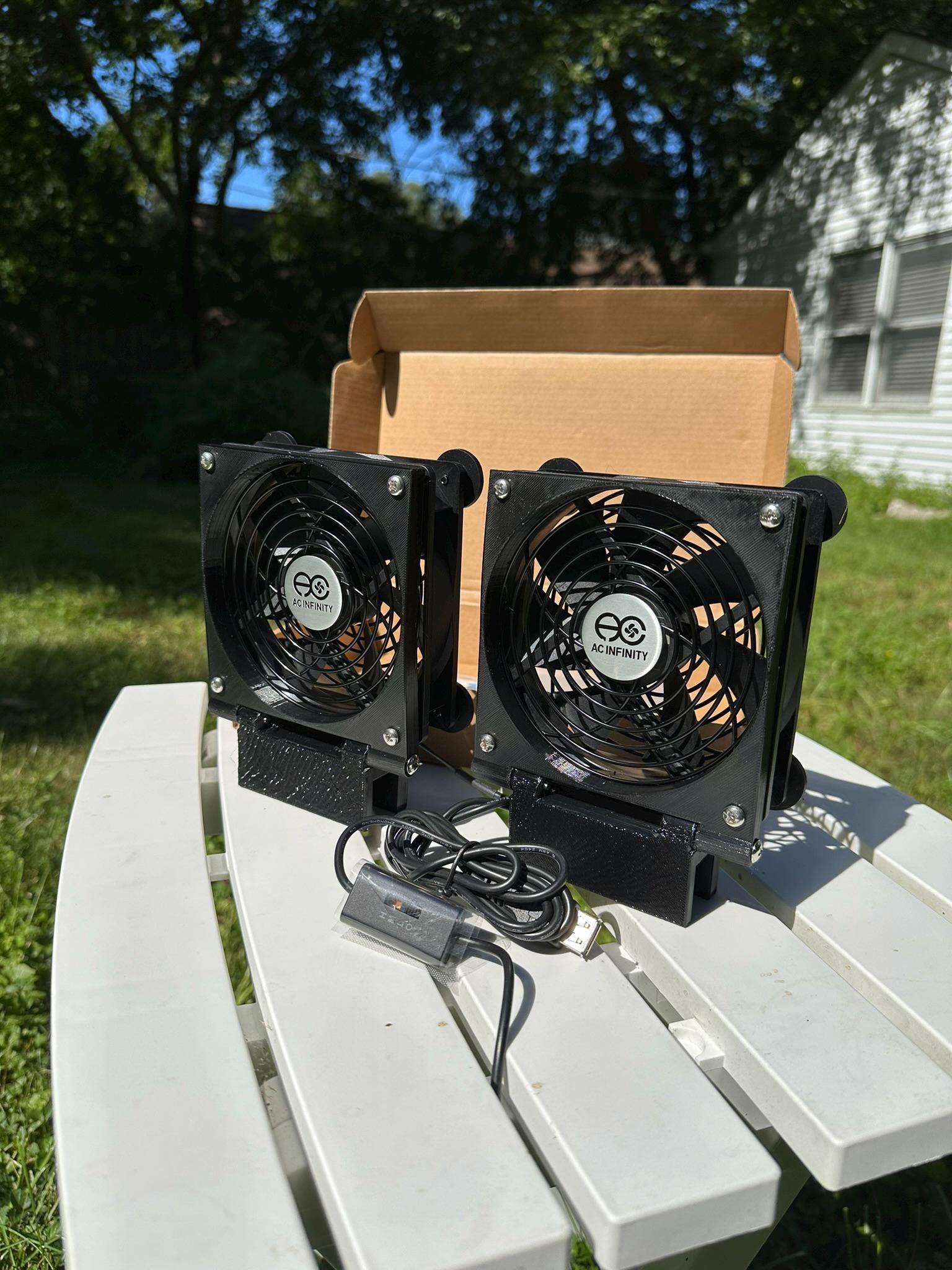 120mm Fan Mount Clamp Style Aquarium Chiller With or Without Fans - Etsy
