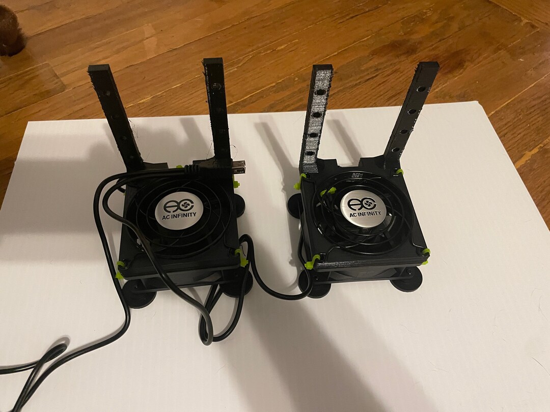80 Mm Computer Vent Fan Set With 3D Printed Mounts - Etsy