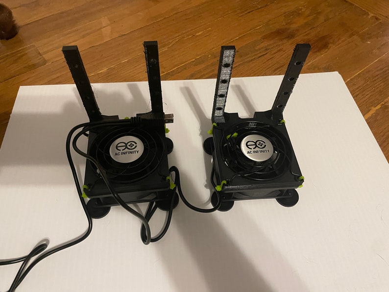 80 Mm Computer Vent Fan Set With 3D Printed Mounts - Etsy