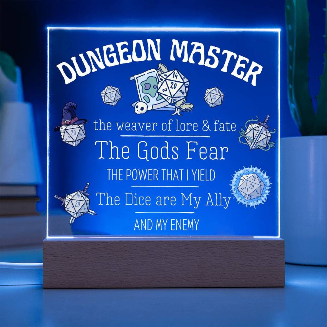 DND Decor for Dungeon Masters - Perfect DND Gift for the Dungeon Master ...