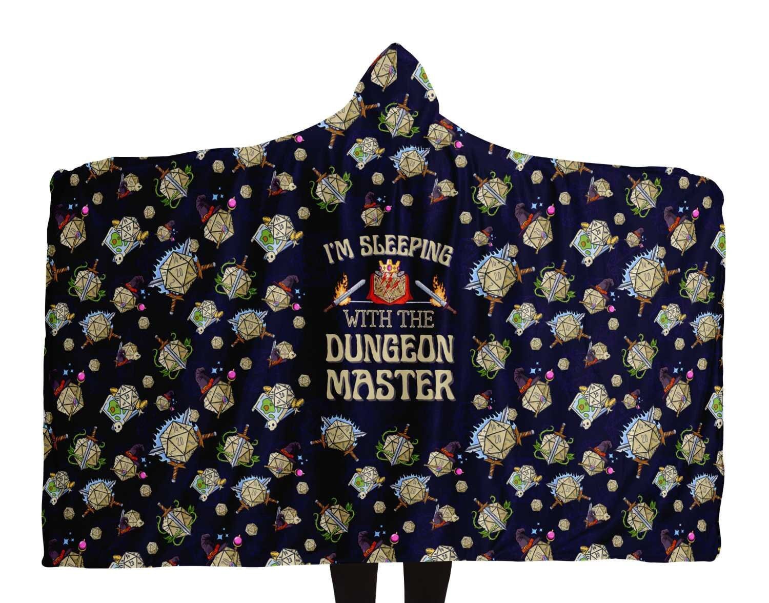DND Hooded Blanket, Dungeon Master Gift, Funny DM Hoodie, Gaming ...
