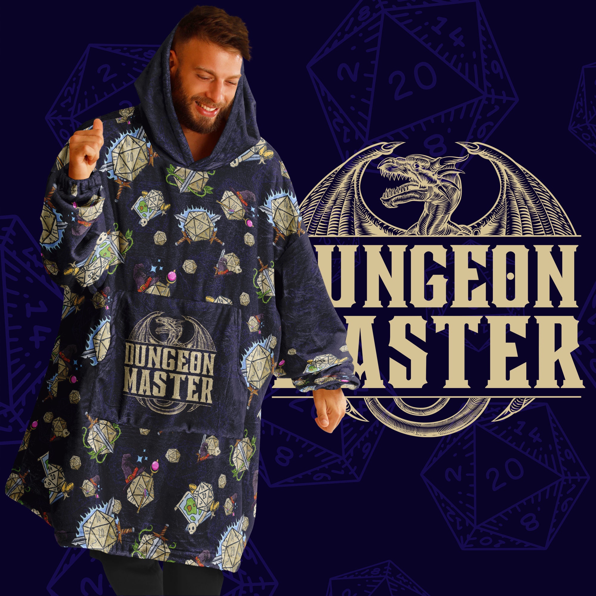 DM Dungeon Master DND Super Hoodie - Available for a Strictly Limited ...