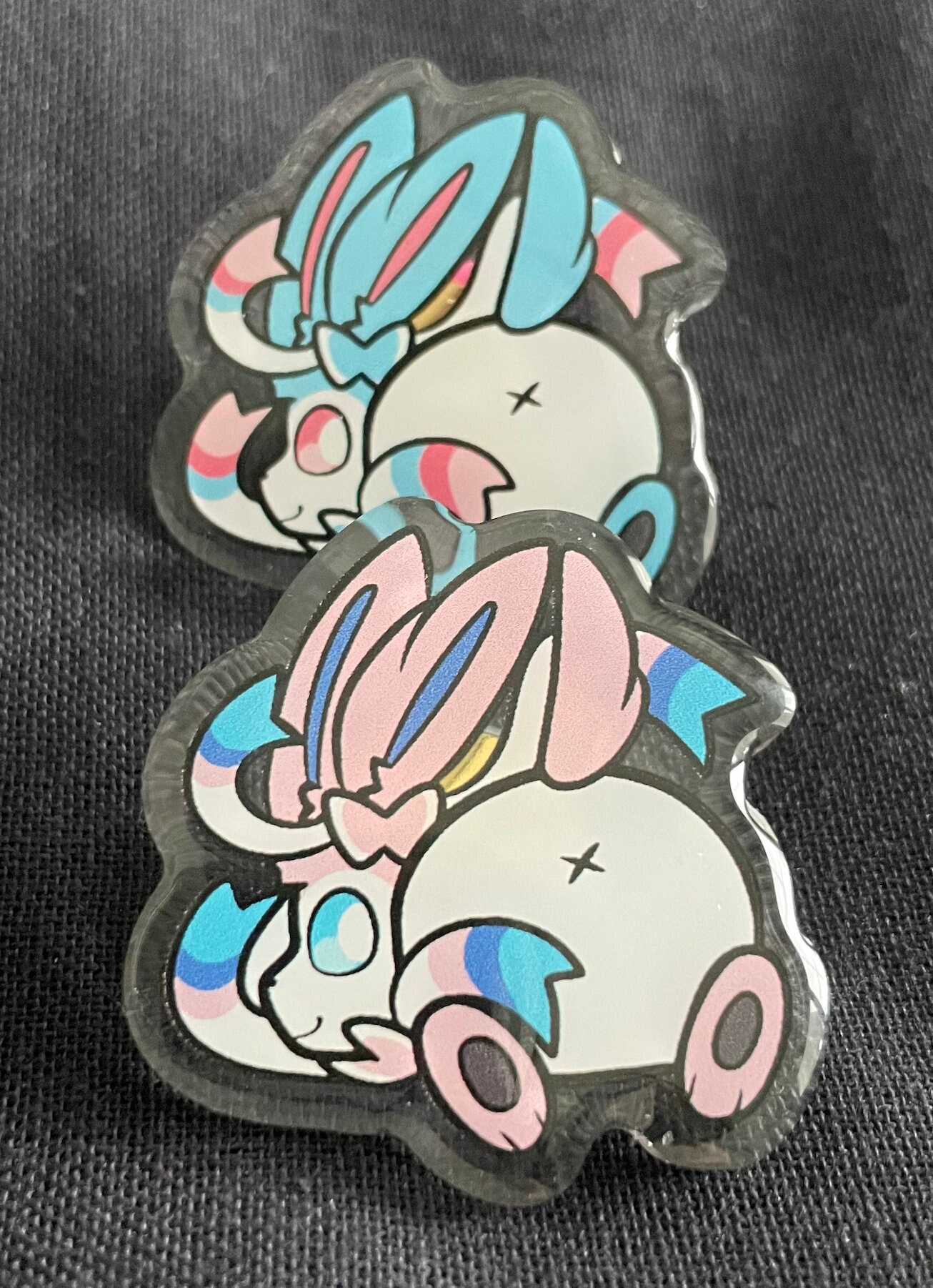Sylveon Acrylic Pin - Etsy