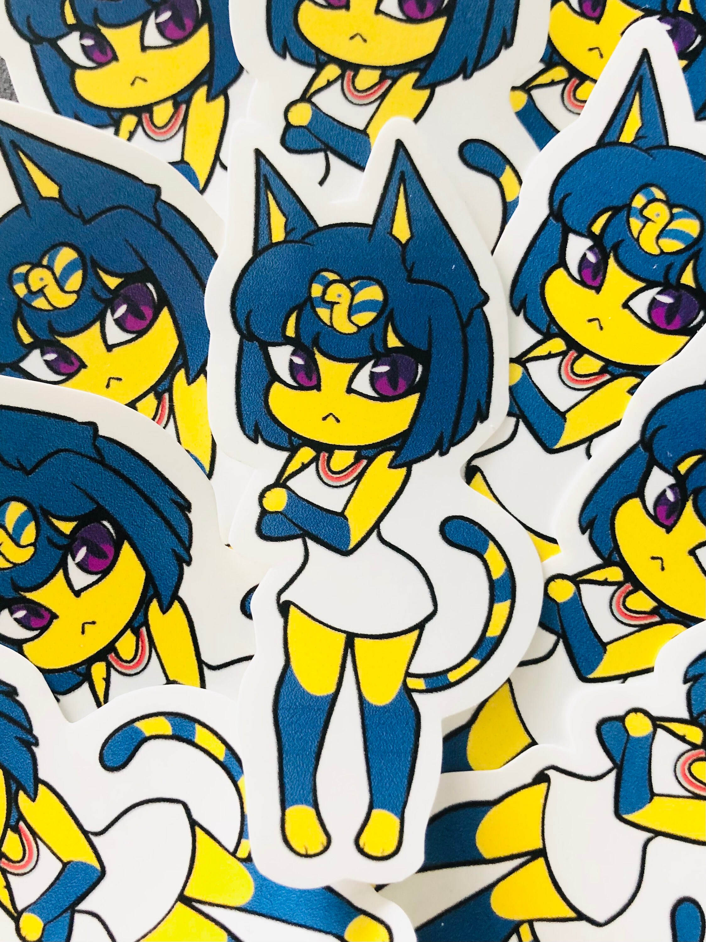 Ankha Sticker - Etsy