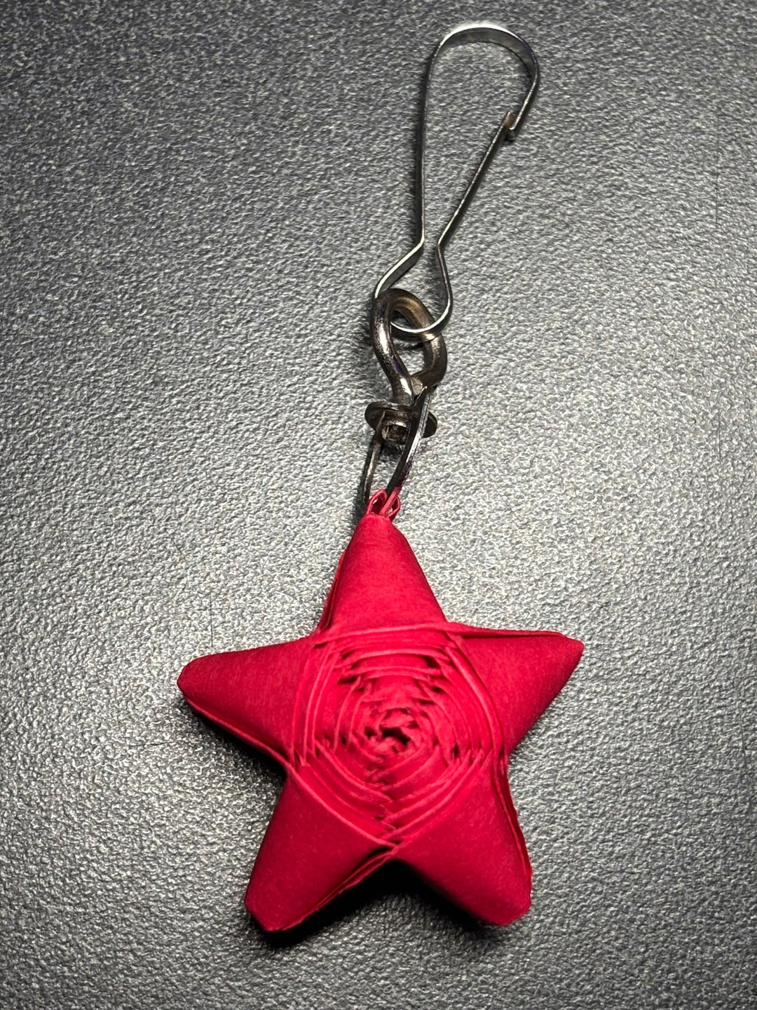 Origami Star Keychain - Etsy
