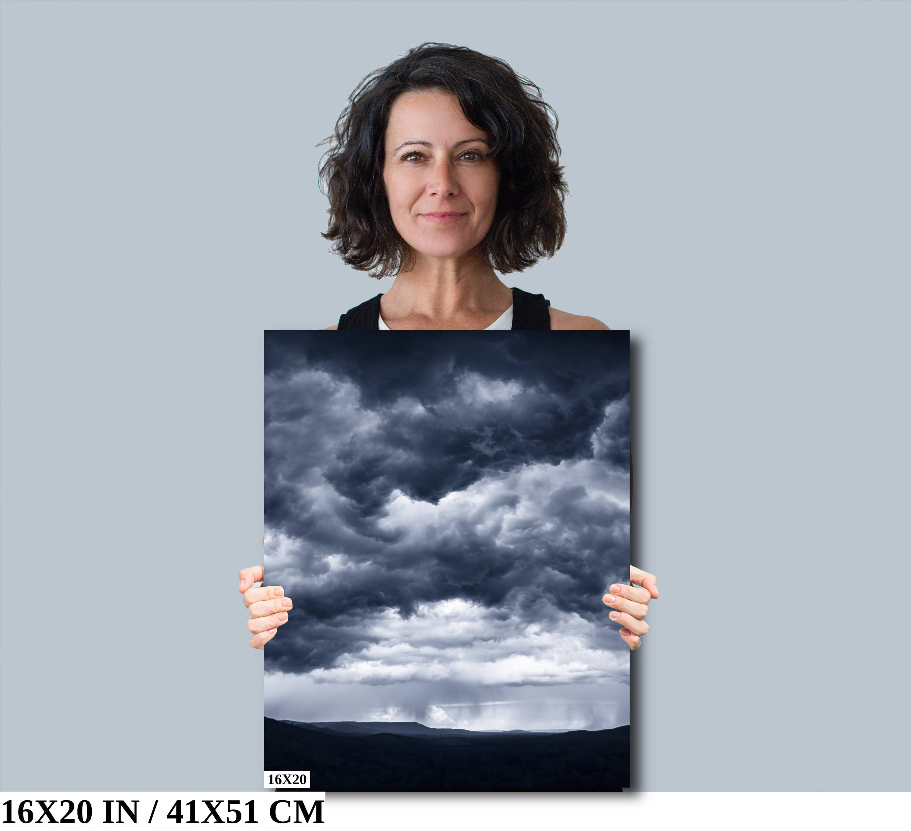 Storm Cloud Fury – Sky Art, Print Canvas Acrylic Metal, Cloud ...